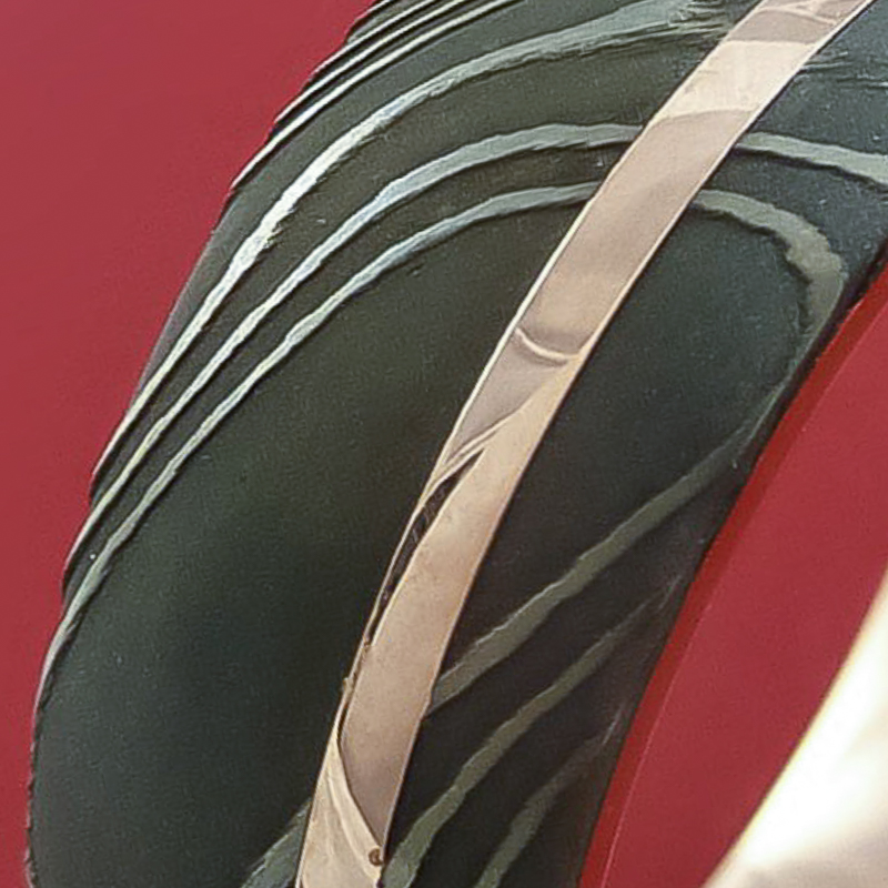 Gold Sleeve Men's Wedding Bands – Stonebrook Jewelry