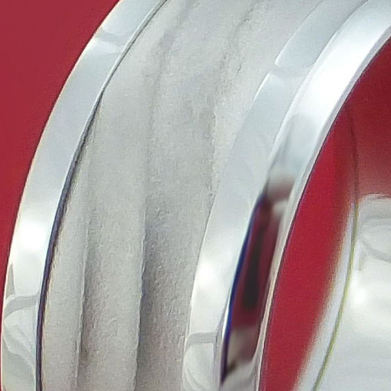 Men's White Gold Wedding Bands – Stonebrook Jewelry