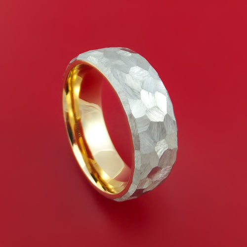 Men's Hammered Wedding Bands – Stonebrook Jewelry