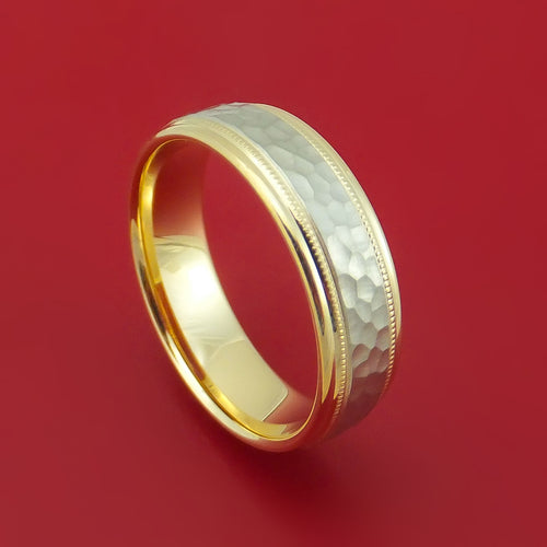 Men's Hammered Wedding Bands – Stonebrook Jewelry