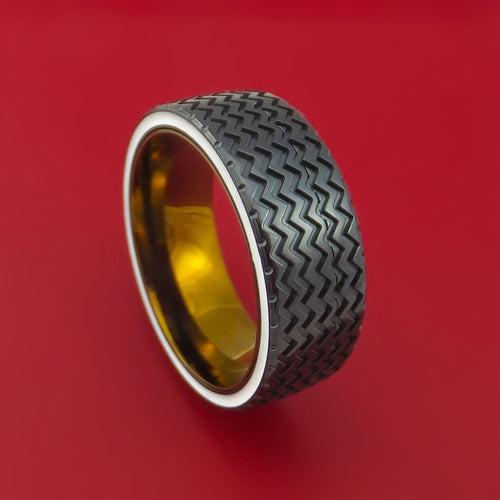 Tire Tread Rings – Stonebrook Jewelry
